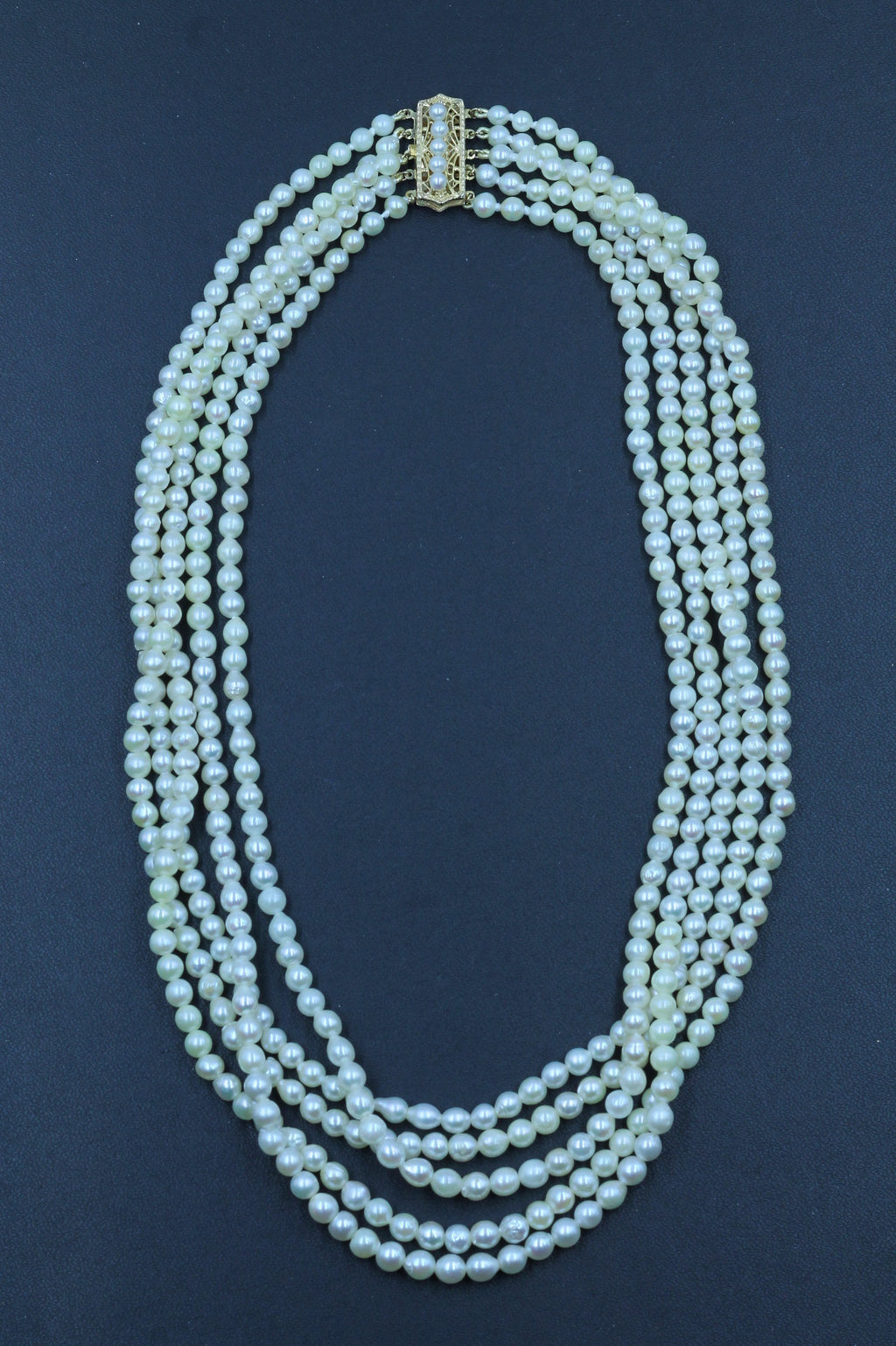 Vintage Multi-Strand Pearl Necklace, SUPER SALE, SOLD – Deleuse Fine ...